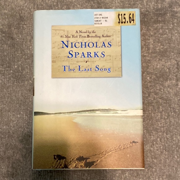 Other | Nicholas Sparks The Last Song Book Euc | Poshmark